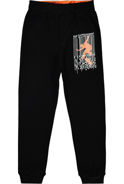 Civil Boys Erkek Çocuk Eşofman Altı 6-9 Yaş Siyah