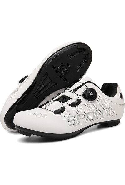 KIN Beyaz Bisiklet Ayakkabı Spor (Yurt Dışından)