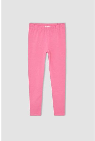 DeFacto Kız Çocuk Slim Fit Bilek Boy Tayt H9609A622SP