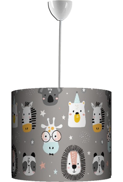 Trend Avize Modern Gökkuşağı Yıldız Hayvan Desenli Bebek ve Çocuk Odası Tekli Sarkıt Avize Trend Avize Modern Gökkuşağı Yıldız Hayvan Desenli Bebek ve Çocuk Odası Tekli Sarkıt Avize