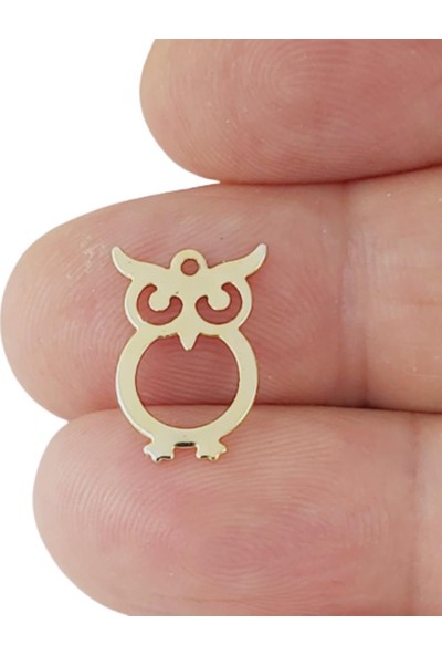 Mykonsept Baykuş Obje Takı Malzemesi Gold 15 Adet Mykonsept Baykuş Obje Takı Malzemesi Gold 15 Adet