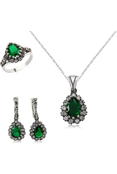 Gumush Gumush hürrem Sultan Bayan Gümüş Set Gumush Gumush hürrem Sultan Bayan Gümüş Set