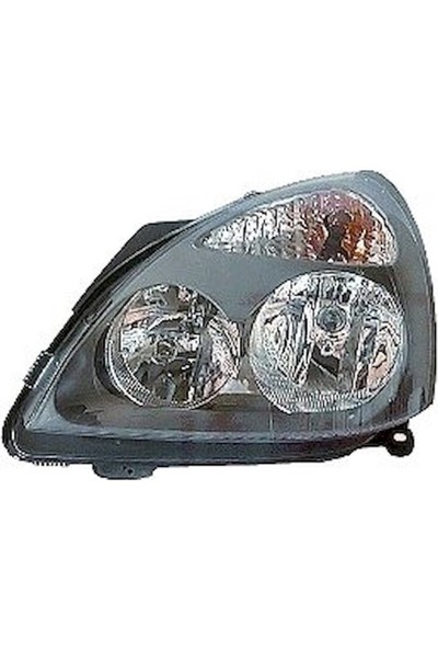 Depo Clio 2 Sol Far Çift Optik Içi Gri 7701057654