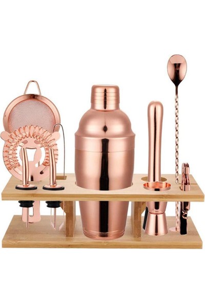 Dolity 11 Adet Gül Altın Kokteyl Çalkalayıcı Seti Bartending Martini Yapımı Aksesuarları (Yurt Dışından) Dolity 11 Adet Gül Altın Kokteyl Çalkalayıcı Seti Bartending Martini Yapımı Aksesuarları (Yurt Dışından)