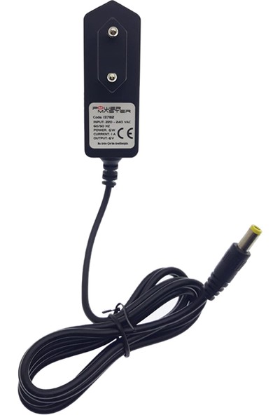 Omron 6V 1AH Adaptör Plastik Kasa