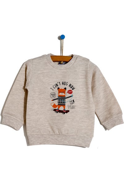 Hello Baby Basic Baskılı Sweatshirt