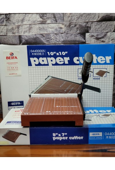 Beifa Kollu Giyotin Kağıt Kesme Makinesi 8
