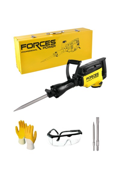 Forces Power Germany Tekno X-Tork 4800 W 68 Joule Professıonel Kırıcı 17 kg Sivri ve Yassı Keski Hediyeli Çantalı Forces Power Germany Tekno X-Tork 4800 W 68 Joule Professıonel Kırıcı 17 kg Sivri ve Yassı Keski Hediyeli Çantalı