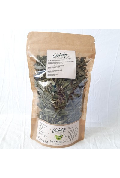 Göbelye Doğal Ürünler Doğal Zeytin Yaprağı Çayı 40 Gram