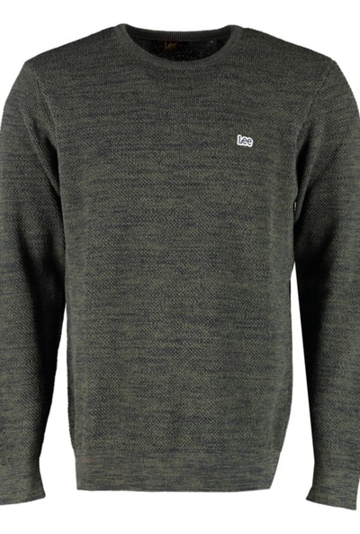 Lee Regular Fit Normal Kesim Sıfır Yaka Triko