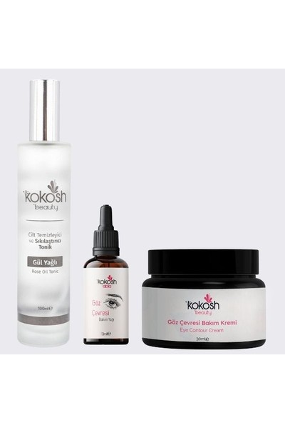 Kokosh Göz Çevresi Bakım Seti Kokosh Göz Çevresi Bakım Seti