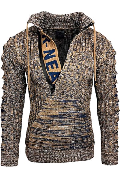 Farfi Açık Kahverengi Kazak (Yurt Dışından)