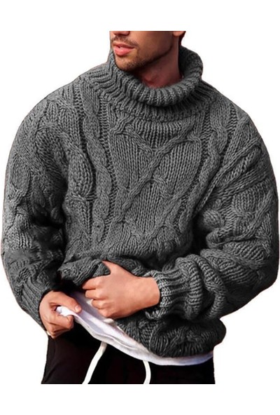 Farfi Koyu Gri Kazak (Yurt Dışından)