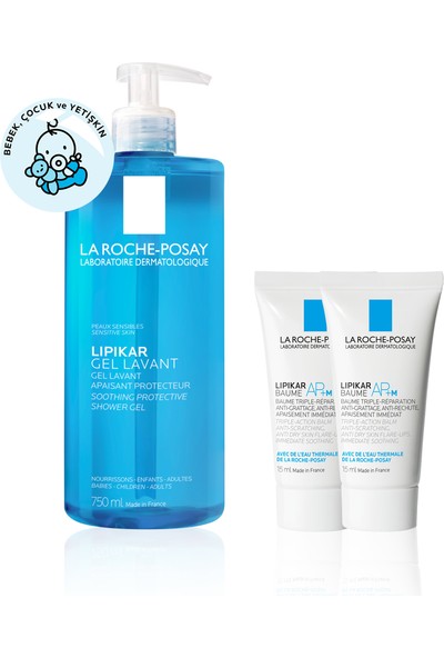 La Roche-Posay Lipikar Kuru ve Hassas Ciltler Için Bakım Seti La Roche-Posay Lipikar Kuru ve Hassas Ciltler Için Bakım Seti