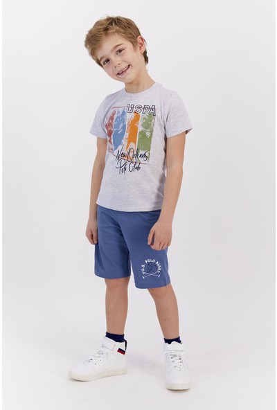 U.S. Polo Assn. U.s. Polo Assn Lisanslı Karmelanj Erkek Çocuk Kapri Takım U.S. Polo Assn. U.s. Polo Assn Lisanslı Karmelanj Erkek Çocuk Kapri Takım