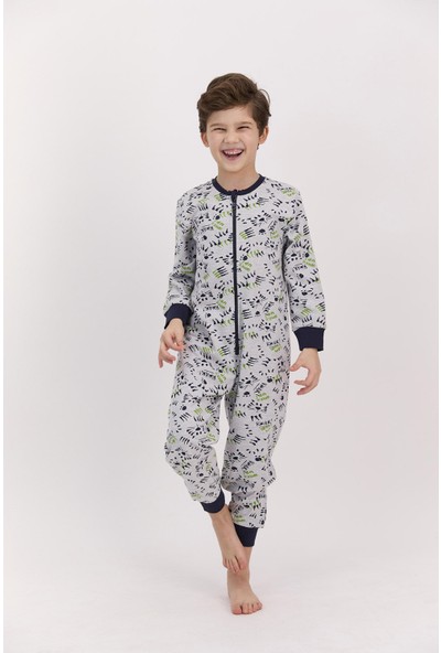 Rolypoly Grimelanj Erkek Çocuk Fermuarlı Tulum