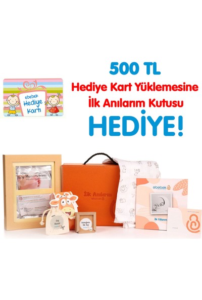 Ebebek Ilk Anılarım Bebek Hediyesi