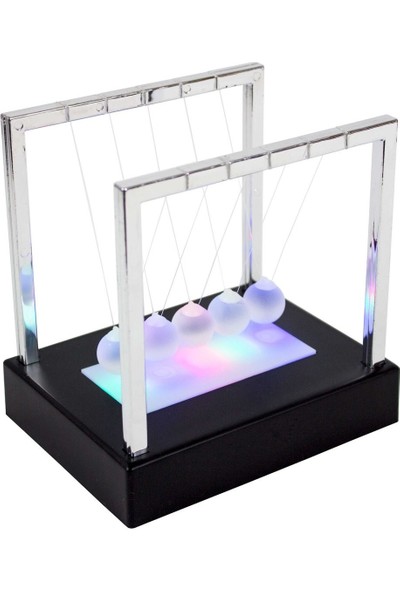 Moda Yedi Işıklı Newton Denge Topları Büyük Boy