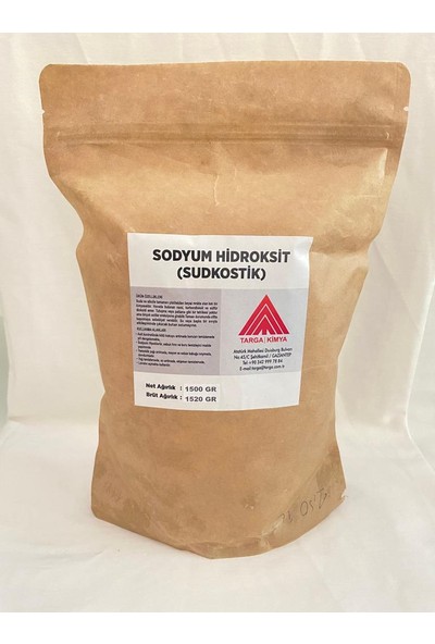 Targa Tedarik Payet Kostik Lavabo Açıcı 1500 gr