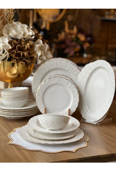 Rossev Yemek Takımı Osiris 26 Parça 6 Kişilik Rossev Yemek Takımı Osiris 26 Parça 6 Kişilik