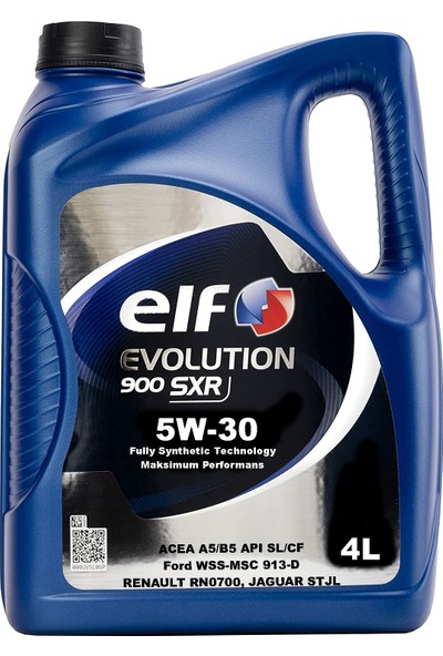 Total Elf Evolution 900 Sxr 5W-30 4 Litre Motor Yağı(Yeni Seri)