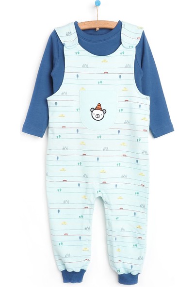 Bebecix City Animals Salopet Sweatshirt Takım