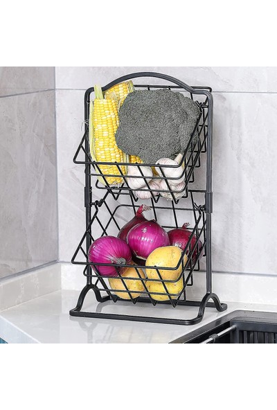 Decorelax 2 Katlı Mutfak Organizatörü