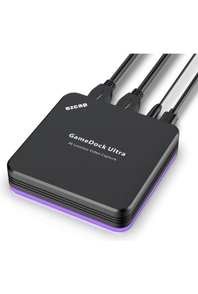 Ezcap EZCAP320 Gamedock Ultra 4K Lossless HDMI 2.0 1080P 120Hz 4K 2160P 30Hz USB 3.1 Type-C Video Capture Ezcap EZCAP320 Gamedock Ultra 4K Lossless HDMI 2.0 1080P 120Hz 4K 2160P 30Hz USB 3.1 Type-C Video Capture