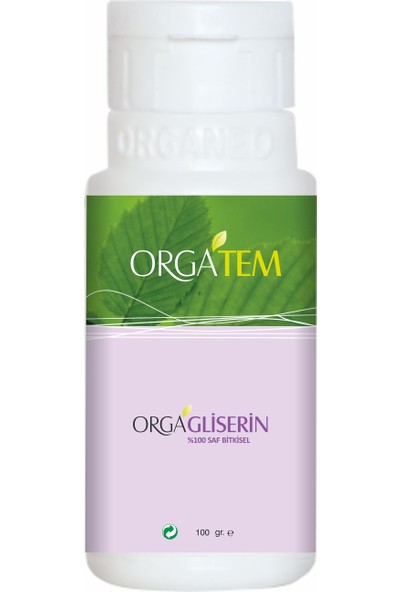 Orgatem 100 % Saf Bitkisel Gliserin Orgatem 100 % Saf Bitkisel Gliserin