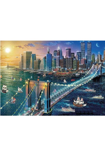 Movas Sanat Şehirdeki Gece Gündüz Ayrımı / Mozaik Tablo / Mozaik Puzzle (50X35CM) E20203521 Movas Sanat Şehirdeki Gece Gündüz Ayrımı / Mozaik Tablo / Mozaik Puzzle (50X35CM) E20203521