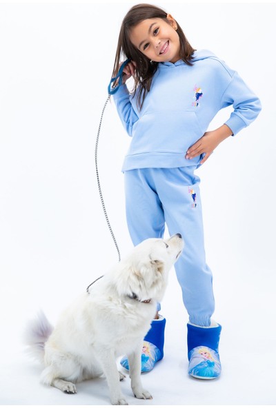 U.S. Polo Assn. U.s Polo Assn Kız Çocuk Basic Bebek Mavisi Kapşonlu Eşofman Takımı U.S. Polo Assn. U.s Polo Assn Kız Çocuk Basic Bebek Mavisi Kapşonlu Eşofman Takımı