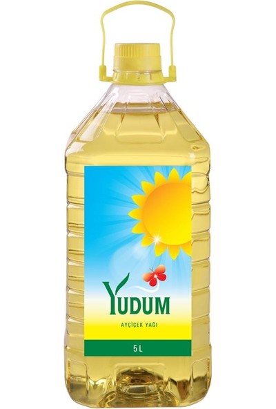 Yudum Ayçiçek Yağı 5 lt