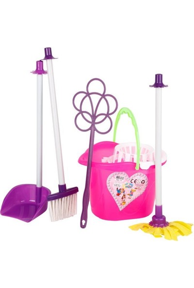 Webinay Home Oyuncak Kovalı Vileda Temizlik Seti 5 Parça Cleaning Set Webinay Home Oyuncak Kovalı Vileda Temizlik Seti 5 Parça Cleaning Set