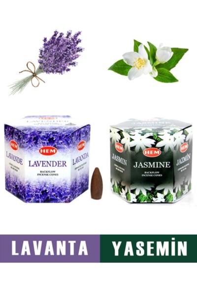 Sin@rasta Geri Akışlı Şelale Tütsü Konileri 20 Adet Lavanta 20 Adet Yasemin Aromalı Sin@rasta Geri Akışlı Şelale Tütsü Konileri 20 Adet Lavanta 20 Adet Yasemin Aromalı
