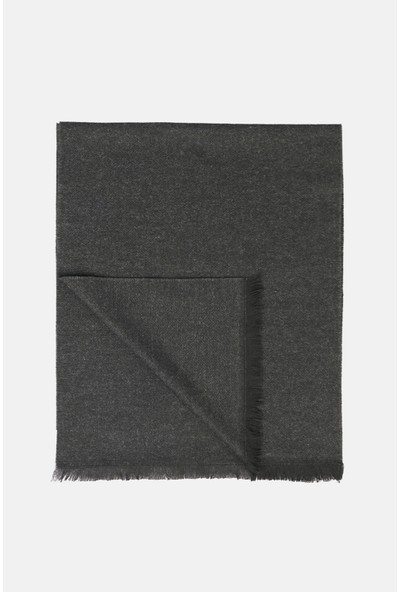 Avva Erkek Siyah Desenli Şal A12Y9410