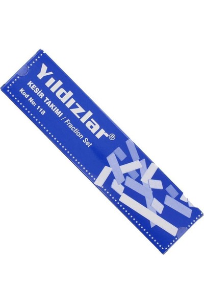 Yıldızlar Kesir Takımı KOD.118