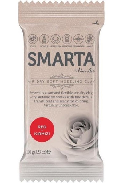 Smarta Kil 100 gr Kırmızı Smarta Kil 100 gr Kırmızı