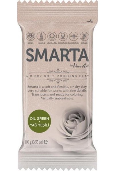 Smarta Kil 100 gr Yağ Yeşili Smarta Kil 100 gr Yağ Yeşili