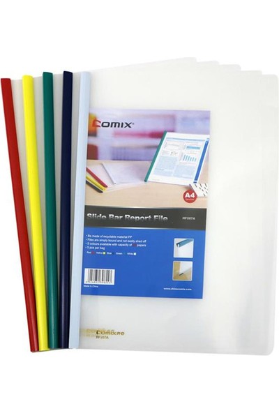 Comix HF287A Sıkıştırmalı Dosya 5'li Set