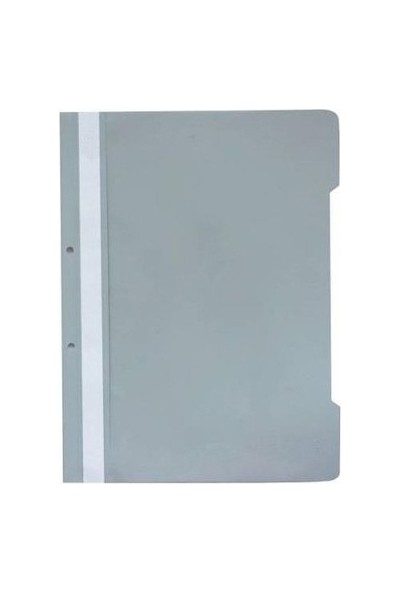 Ticon Gri Plastik Telli Dosya 50' Li Paket