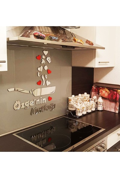 Herkesetoptantic Kişiye Özel Tava Mutfak Süsü Pleksi (Gold) Herkesetoptantic Kişiye Özel Tava Mutfak Süsü Pleksi (Gold)