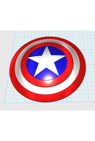 Aldım Geldi Marvel Kaptan Amerika Kalkanı Plastik Aparat Aldım Geldi Marvel Kaptan Amerika Kalkanı Plastik Aparat