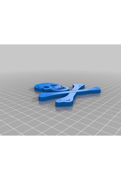 Aldım Geldi Skull ve Kemikler (Jolly Roger) Plastik Aparat Aldım Geldi Skull ve Kemikler (Jolly Roger) Plastik Aparat