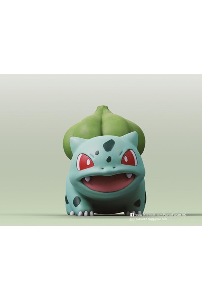 Aldım Geldi Bulbasaur (Pokemon) Plastik Aparat Aldım Geldi Bulbasaur (Pokemon) Plastik Aparat