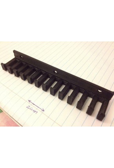 Aldım Geldi 12'li Küçük Kablo Tutucu Masa Aparatı Düzen Ev Ofis Masası