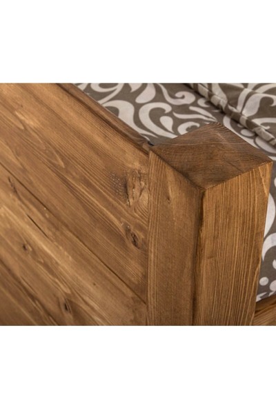 Fadymo Ares Doğal Masif Ahşap Çift Kişilik Karyola Fadymo Ares Doğal Masif Ahşap Çift Kişilik Karyola