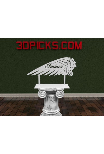 Aldım Geldi Hint Motosikletler Logosu Plastik Aparat