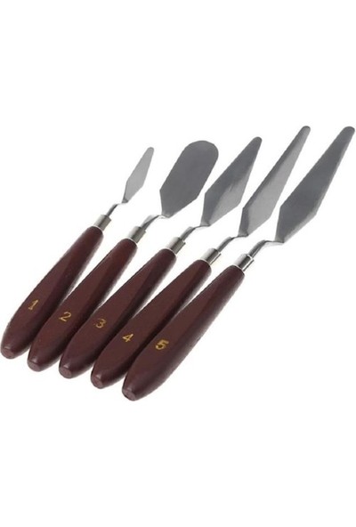 Rich Metal Spatül Seti 5'li