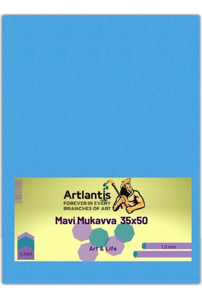 Artlantis Mavi Renkli Mukavva 35X50 5 Adet Artlantis Renkli Mukavva 5 Adet Artlantis Mavi Renkli Mukavva 35X50 5 Adet Artlantis Renkli Mukavva 5 Adet