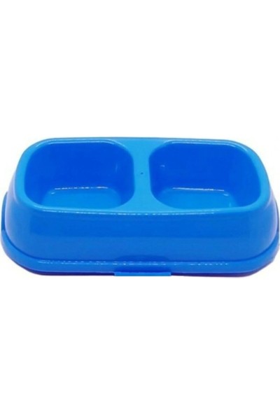 Easy Toptan Kedi - Köpek Mama ve Su Kabı 2 Bölmeli Büyük Boy